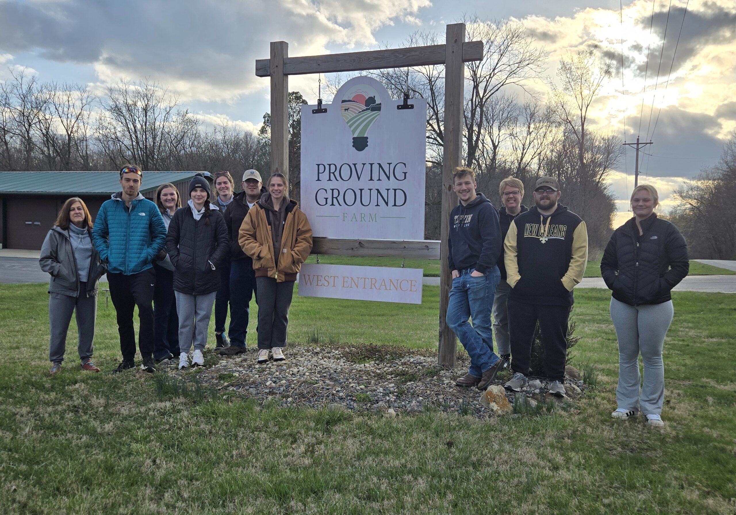 TU students visit Proving Ground Farm | Proving Ground Farm